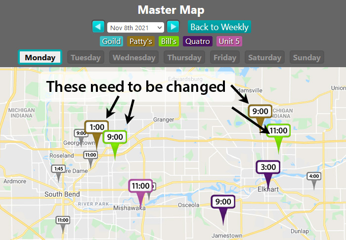 Master View Map | NaviGroom
